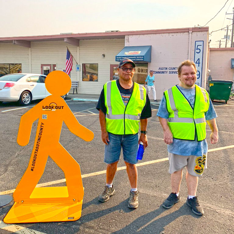 Safe Pedestrian Poster Distribution - Lewis Clark Valley Community ...